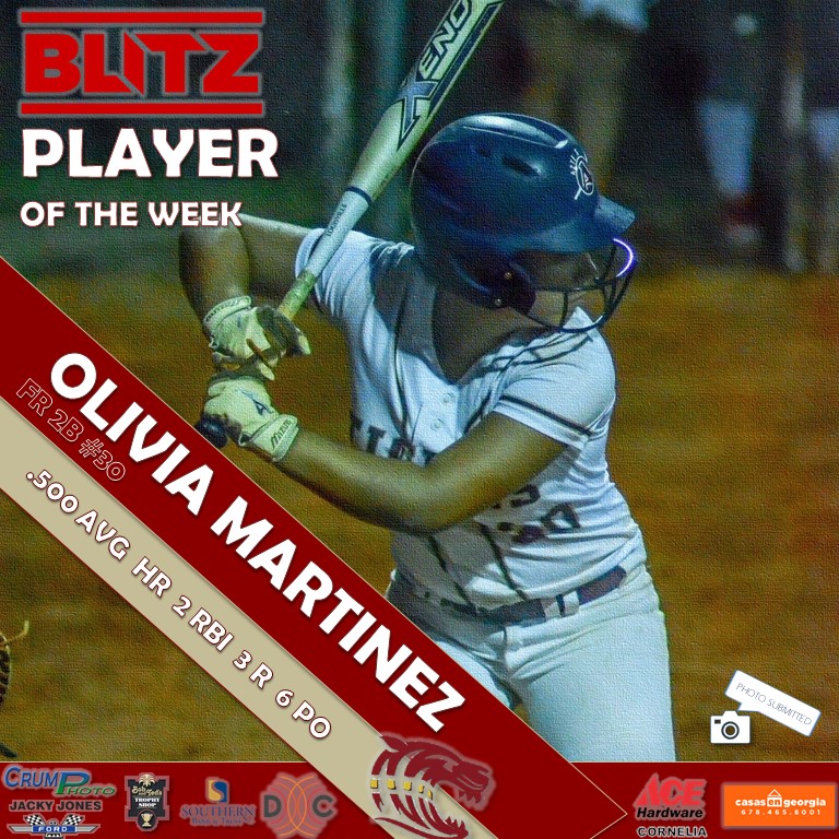 Lady Tigers freshman Martinez earns Player of the Week after game ...