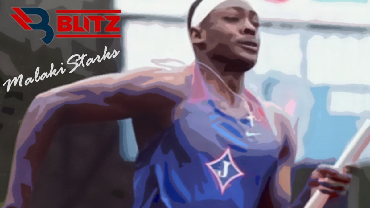 BLITZ Track & Field Athlete of the Year – Malaki Starks – BLITZ