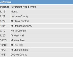 Gridiron Preview: Jefferson Dragons - Now Habersham