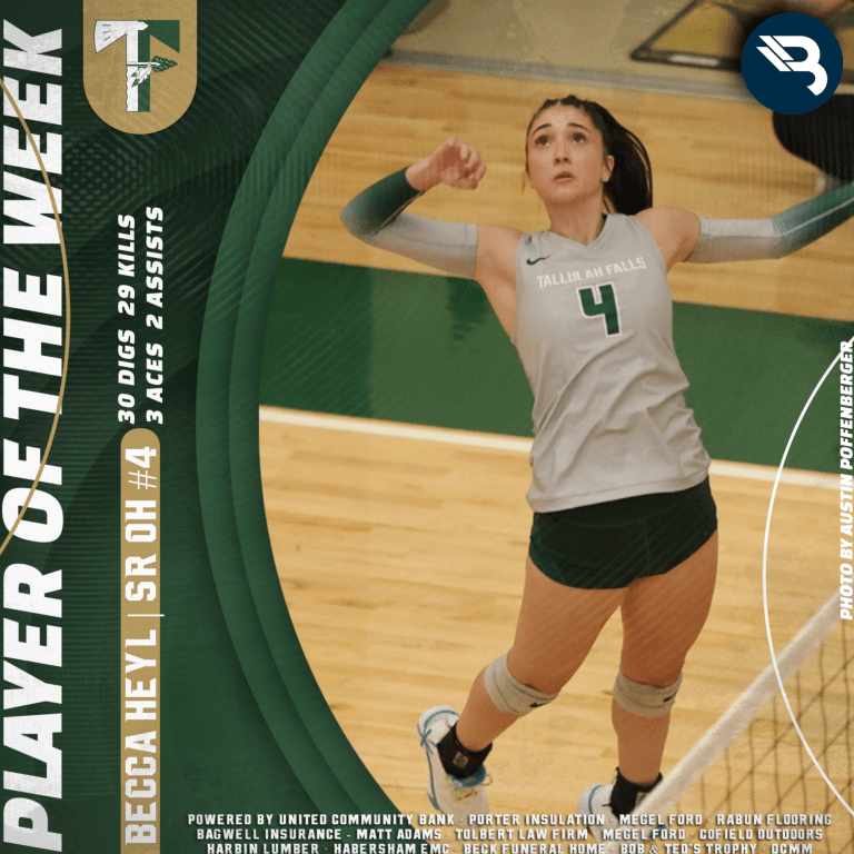 Heyl, Barrett claim final volleyball POW honors of regular season – BLITZ