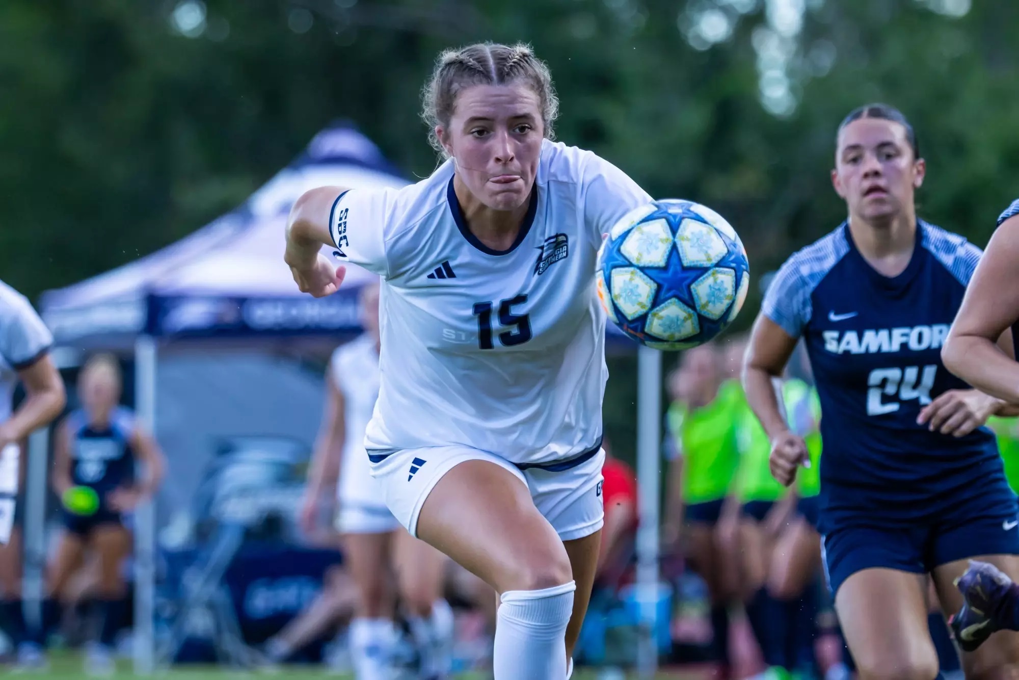 College Spotlight: Paisley Cathey makes immediate splash at Georgia ...