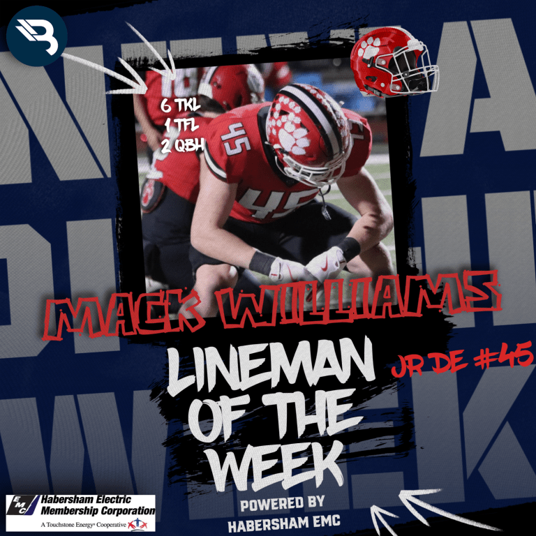 Pauley, Williams tabbed Habersham EMC Linemen of the Week – BLITZ
