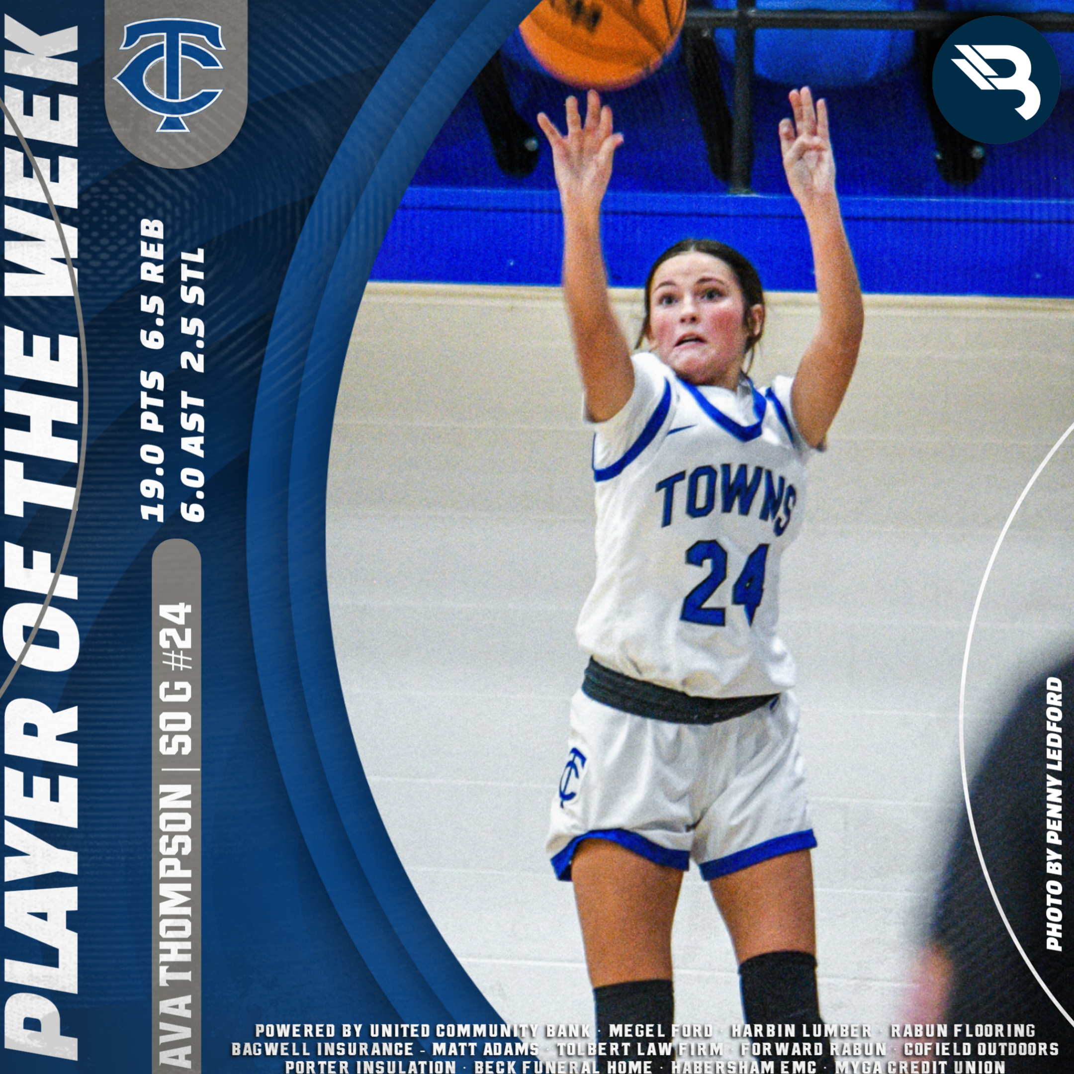 Thompson, Shedd nab Player of the Week awards – BLITZ