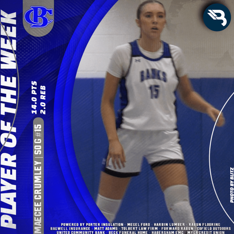 Sanjur, Crumley, Fain nab Player of the Week awards – BLITZ